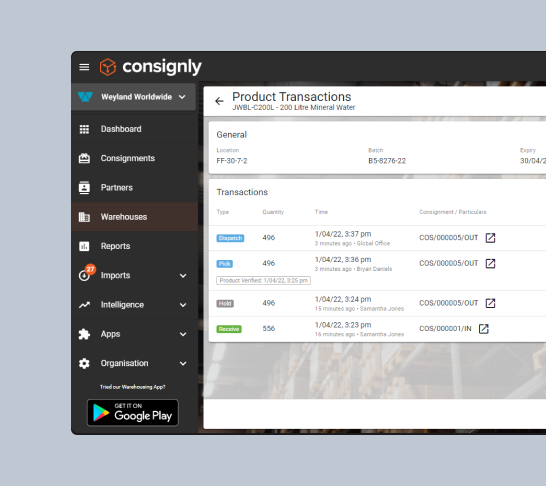3PL Specialists | Consignly